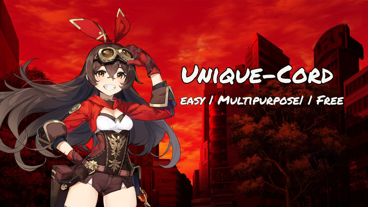 GitHub - Magnimont/UniqueCord: Discord Bot Template