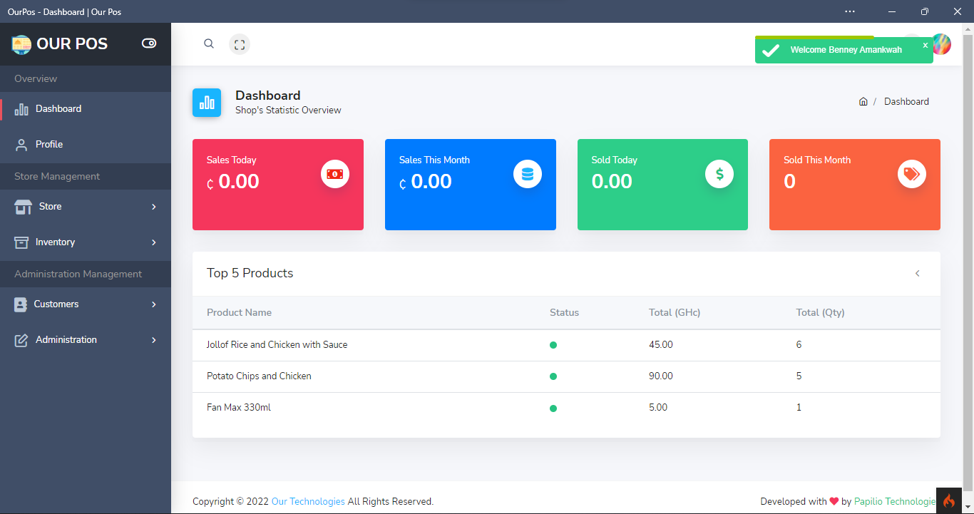 GitHub - kurtiz/ourpos: Management System tailored for various kinds of ...