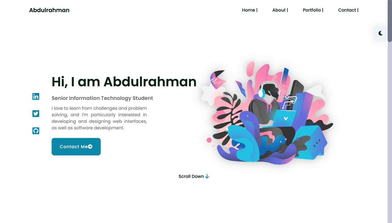 Github Dhuome Portfolio