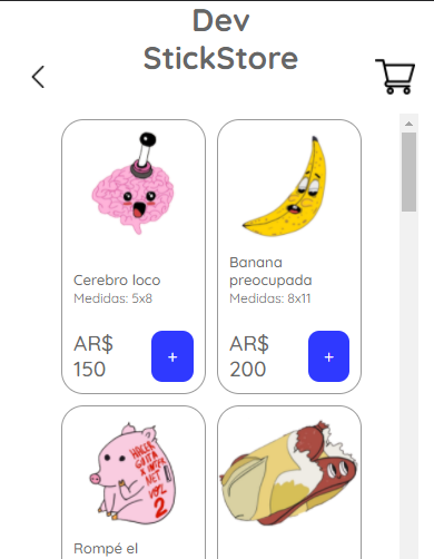 GitHub - mariodev9/StickStore