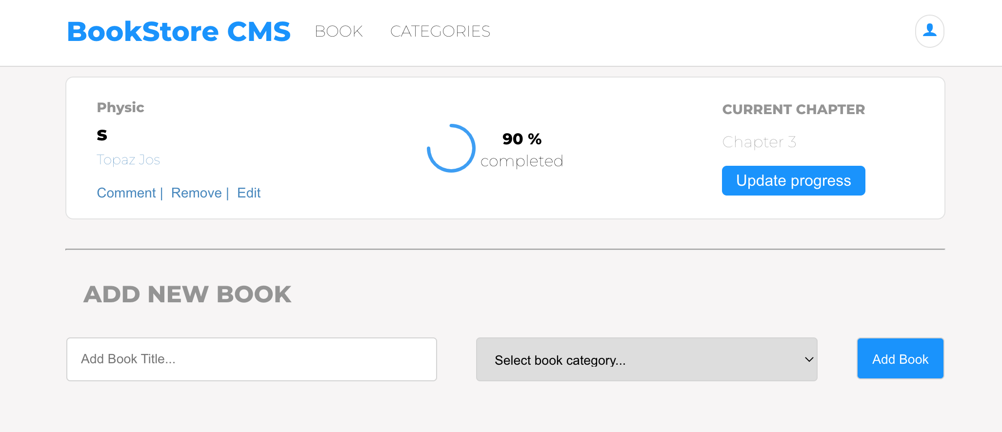 GitHub - joskalenda/bookstore