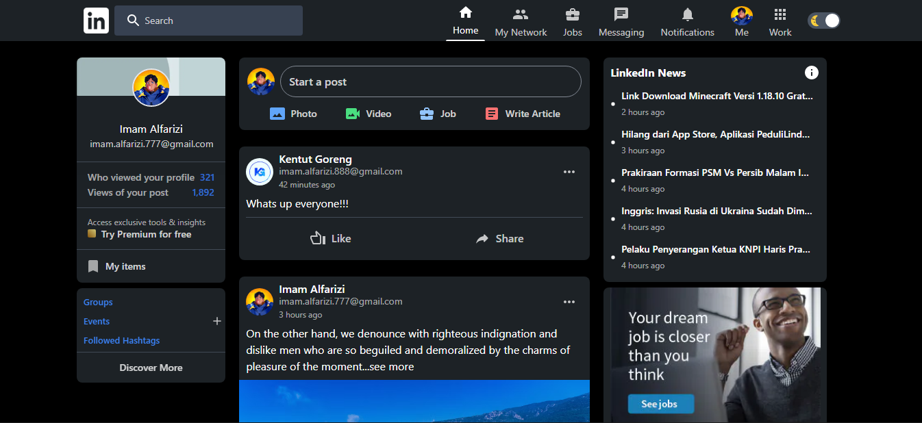 GitHub - mamlzy/linkedin-clone: Create LinkedIn Clone with Next.js ...