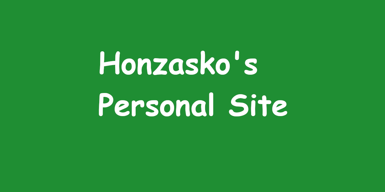 GitHub - Honzasko/PersonalSite: My source code of my personal site,still in dev