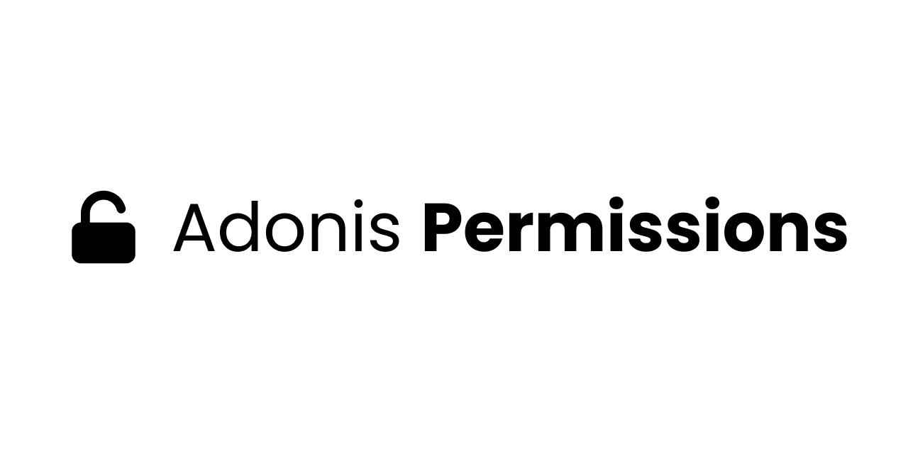 GitHub - verful/adonis-permissions: Easily manage user roles and ...