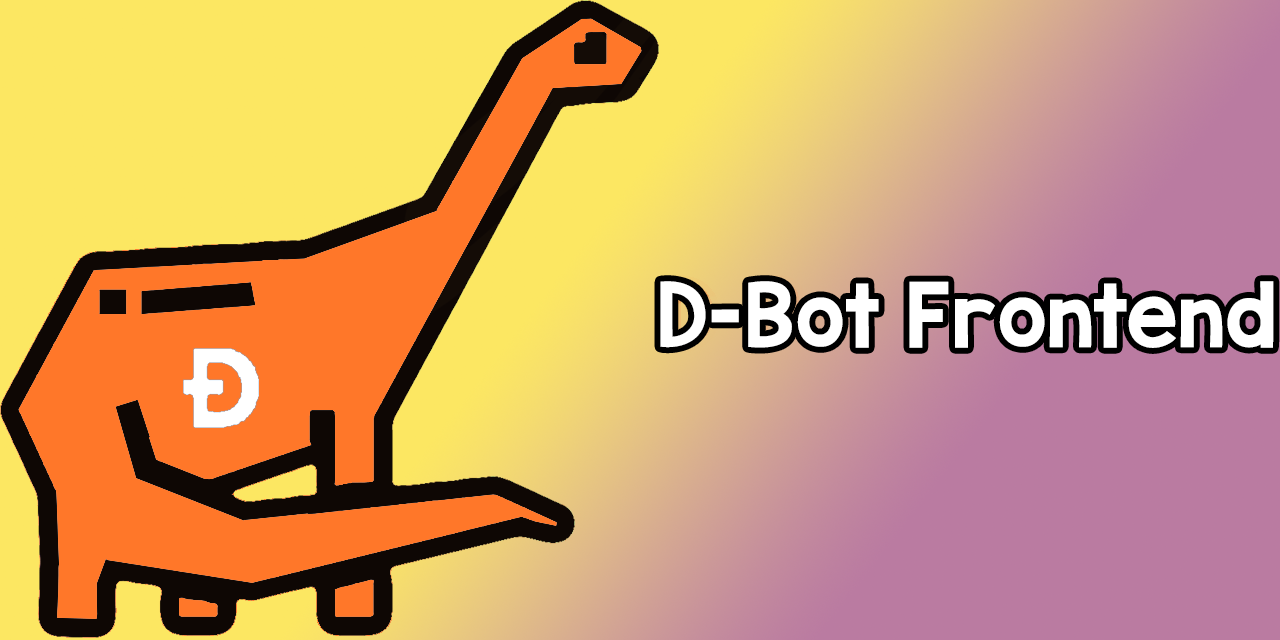 GitHub - ThomasCross257/DBot-Frontend: Website Showcasing the features ...