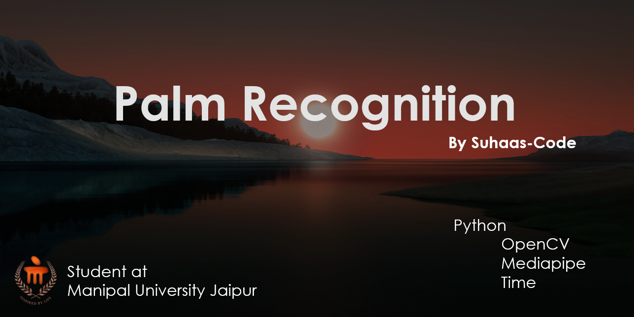 GitHub - Suhaas-code/PalmRecognitionPublic: Palm recognition is one of the system that can ...