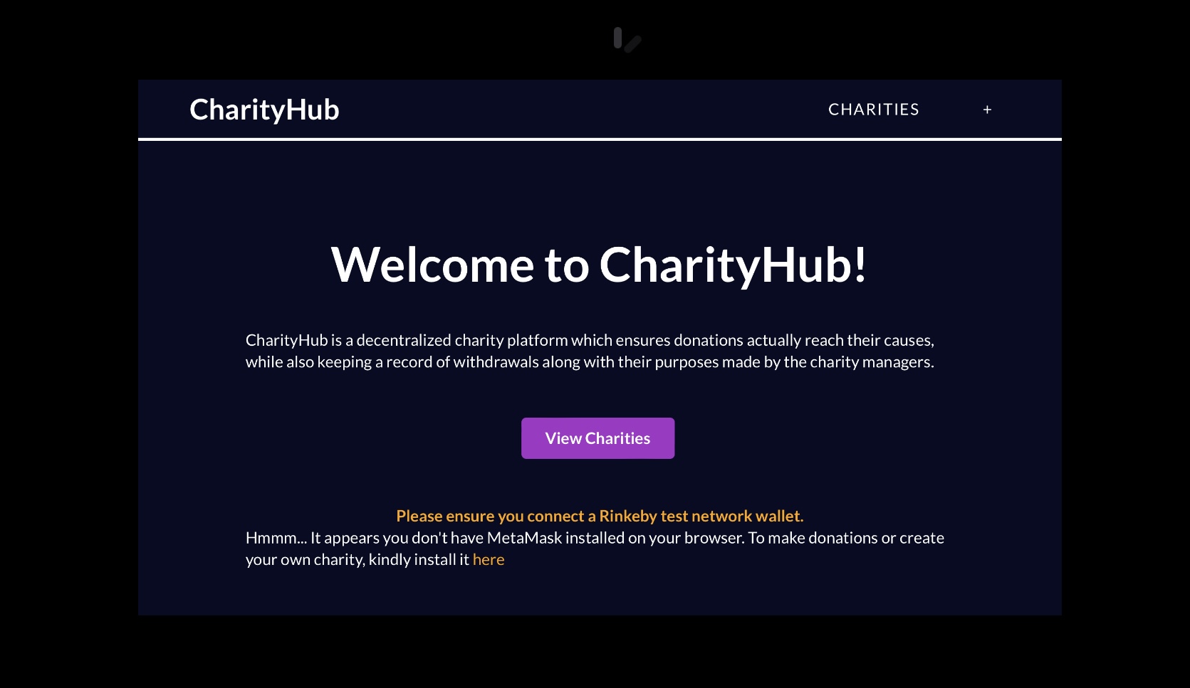 GitHub - simidawalang/charity-hub