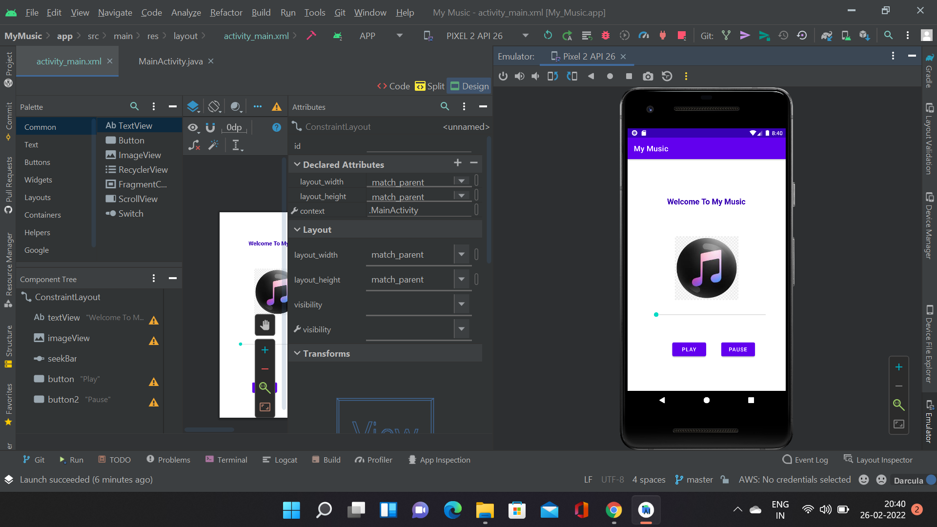 GitHub - DEVANG600/MyMusic: This is MediaPlayer Application For Entertaining.