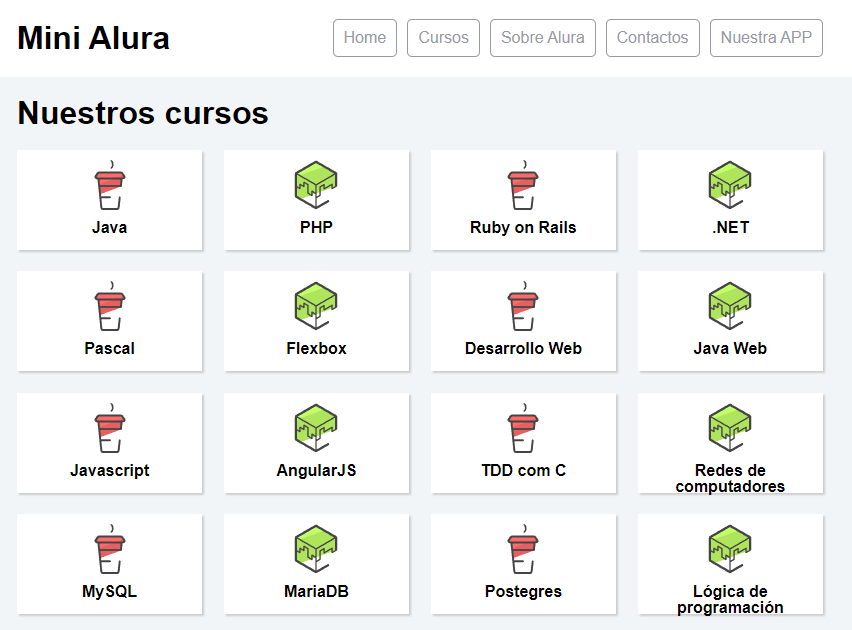 GitHub - fwhite-dev/Web-de-cursos-Mini-Alura-: Practica web Mini Alura