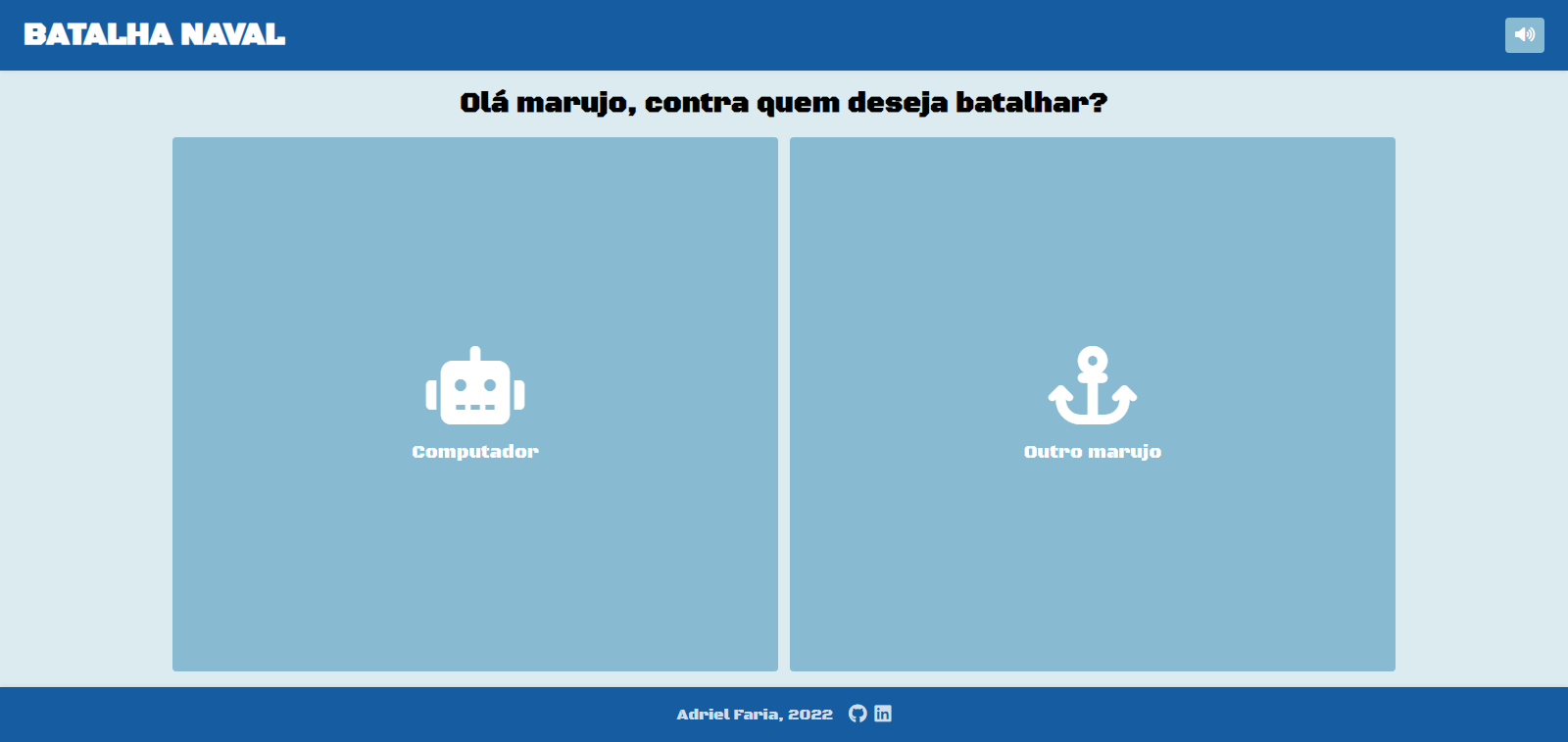 Github Br Adriel Js Battleship Jogo De Batalha Naval Desenvolvido Em Javascript