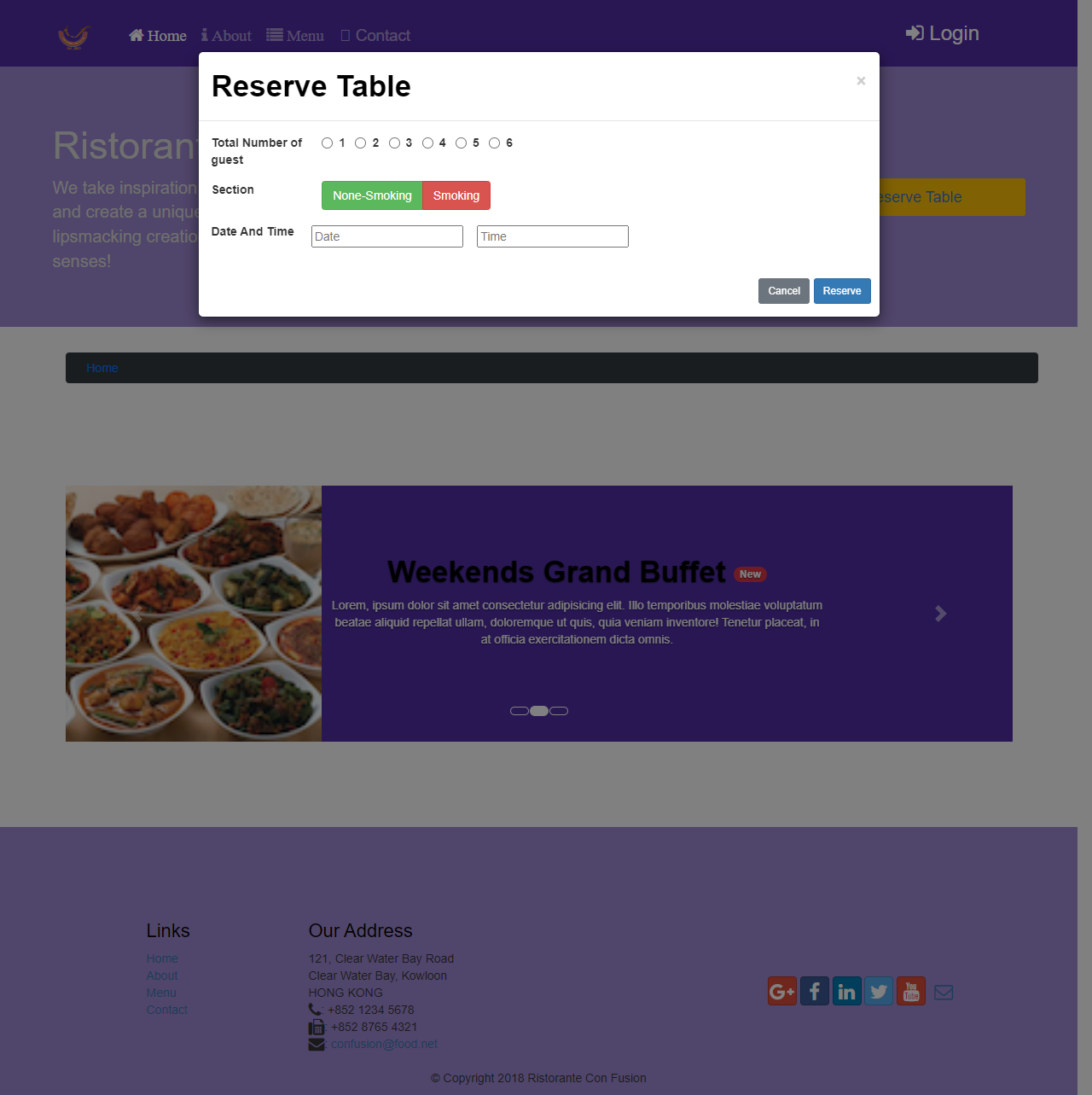 GitHub - villAsh/restro-website