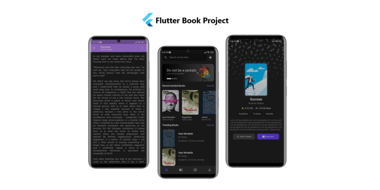 GitHub - SadraKafiri/Ez-Book: Flutter Book Project