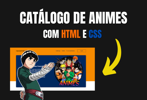 GitHub - melorayssa/catalogo-de-animes: Catálogo de Animes