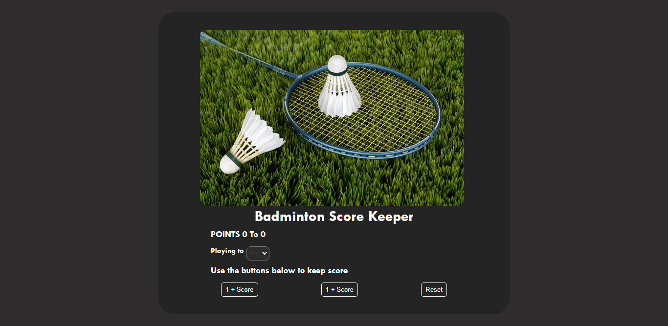 GitHub - vimalraj3/scoreKeeper