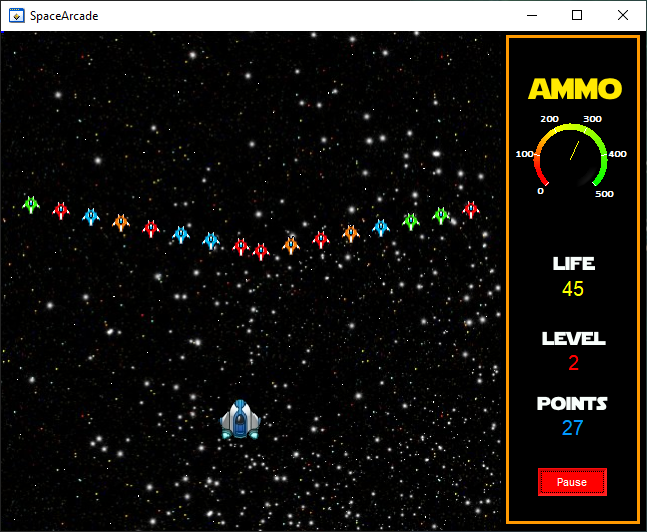 GitHub - mtnr1992/SpaceArcade-FinalProject: Spaceship arcade game ...