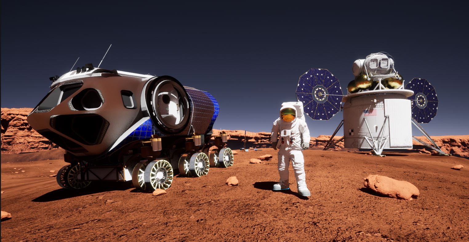 GitHub - georgecoltstegg/UE5_MartianTerrain: Unreal Engine 5 Mars Demo ...