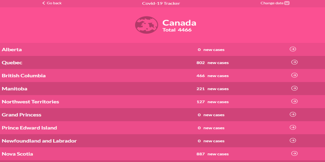 GitHub - TimmyChan99/covid19-tracker: Covid-19 Tracker is a mobile web application that provides ...