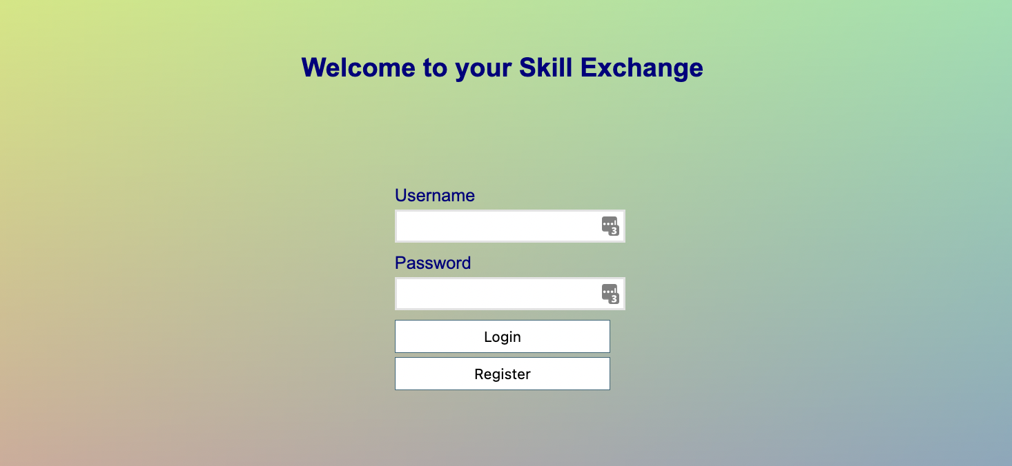 GitHub - alejandrohsanchez/Skill-Exchange-Platform: Web application ...