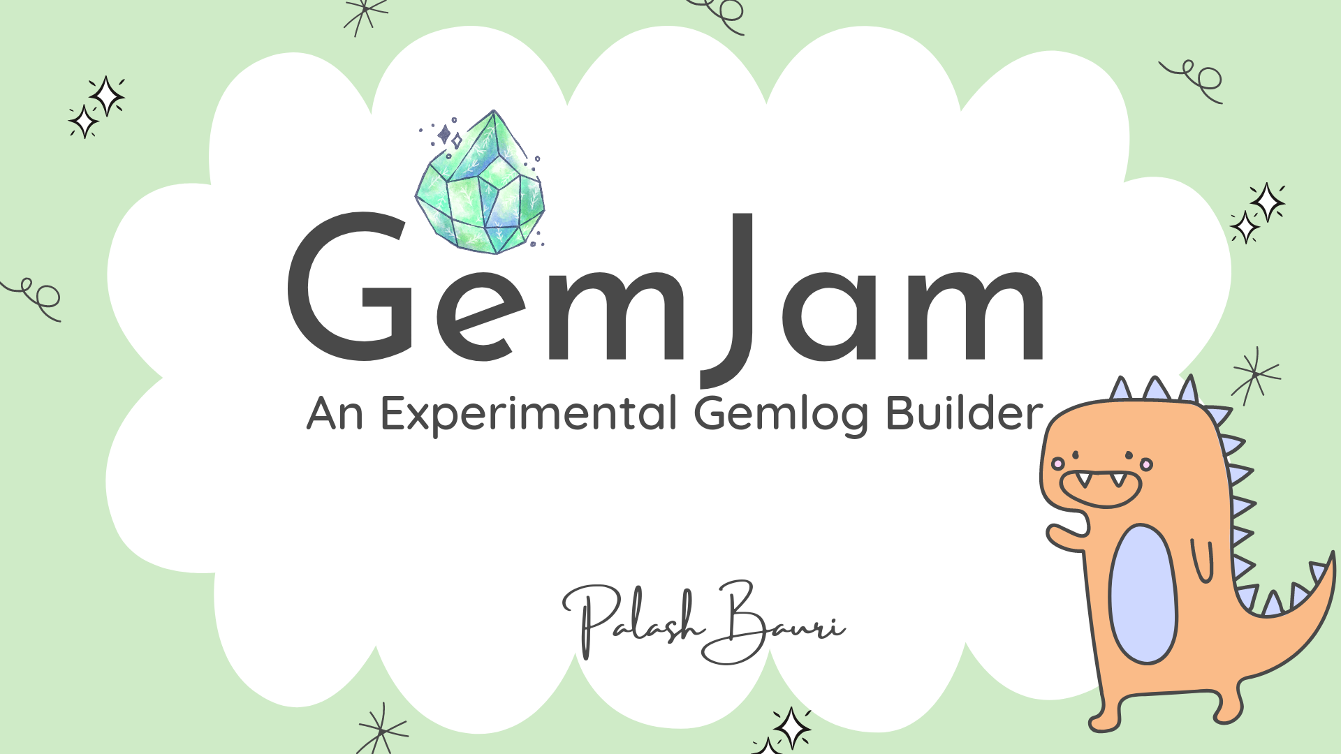 Github Bauripalash Gemjam A Simple And Kinda Fast Gemlog Builder