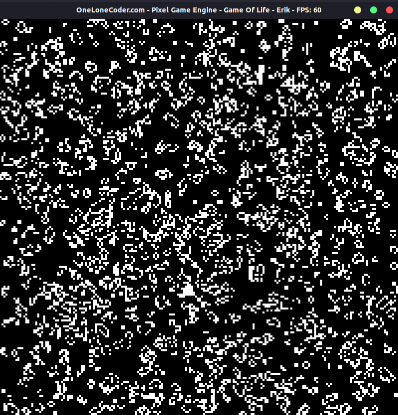 GitHub - Edre2/GameOfLife: Implementation of Conway's GameOfLife in c++