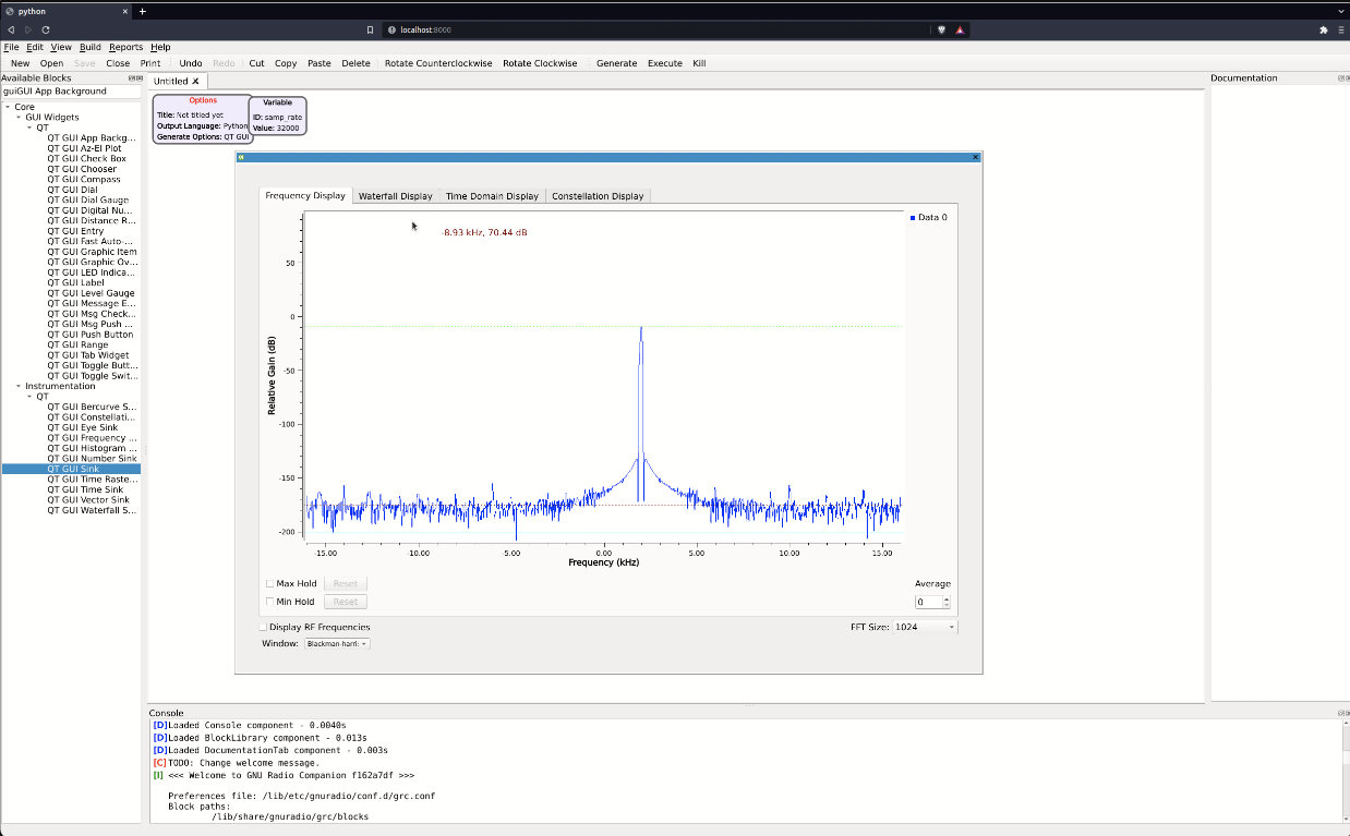 GitHub - marcnewlin/gnuradio-web: Experimental WebAssembly build of GNU Radio