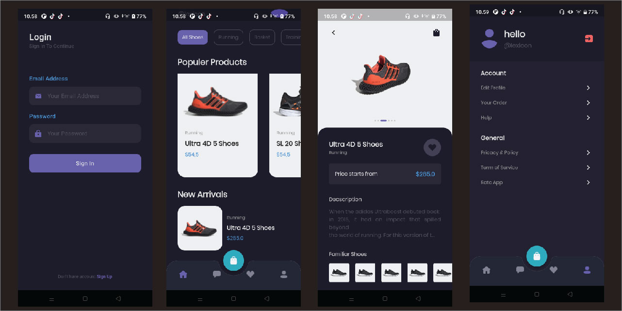GitHub - rezadod/sneaker-shop: Toko Sepatu Flutter