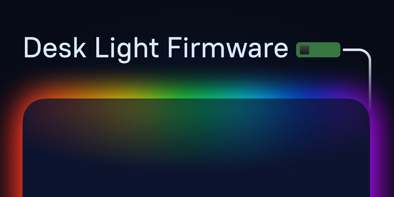GitHub - mishamyrt/myrt-desk-light: 🚥 The firmware that lights up my desk