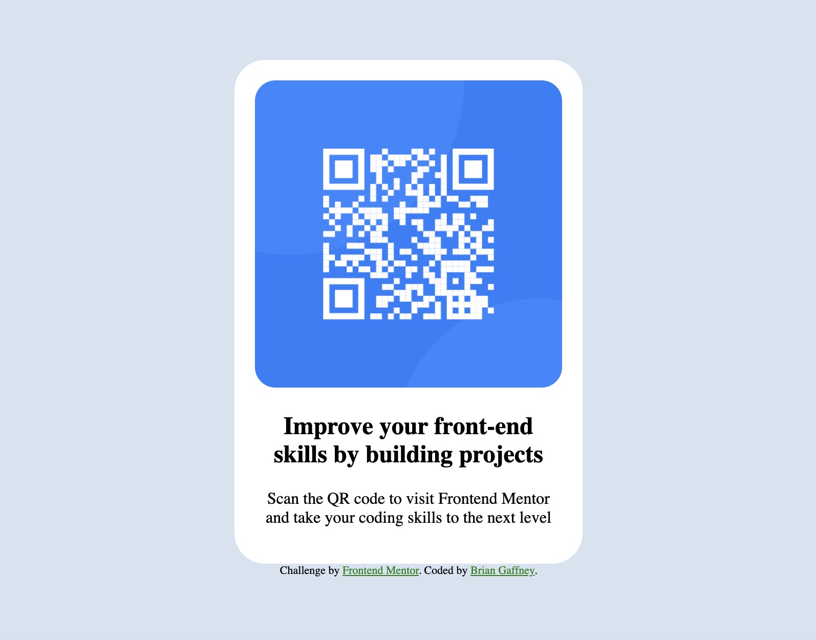 GitHub - briangaff/QR-Code