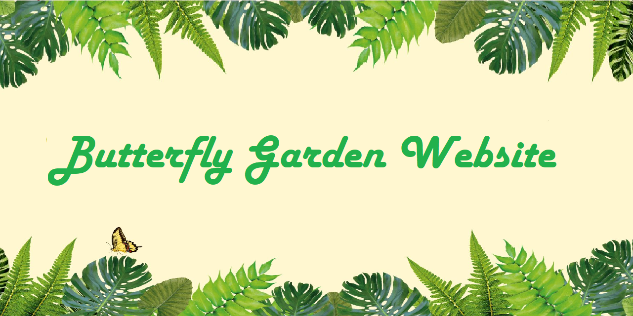 GitHub - shamin2020/ButterflyGarden: Butterfly Garden Website