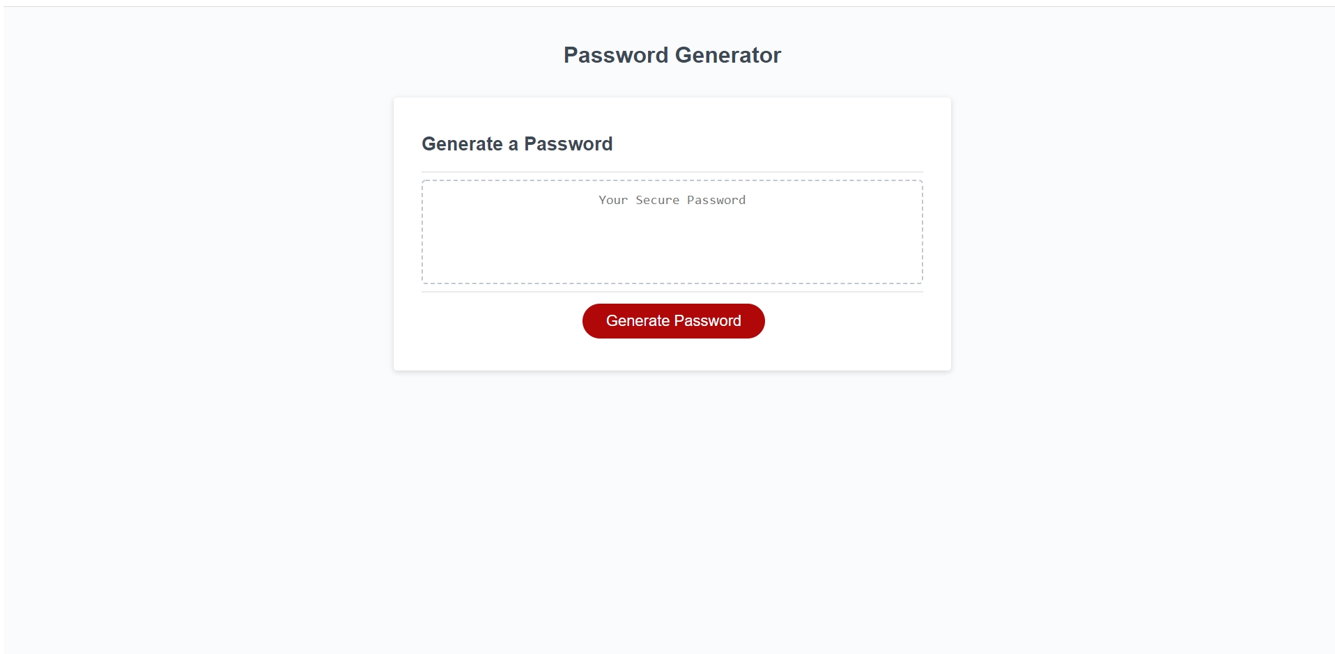GitHub - nsmith12345/The-Ultimate-Password-Generator: Generate a new ...