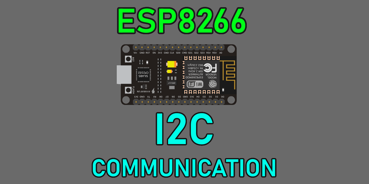 GitHub - emrekz/esp8266-I2C