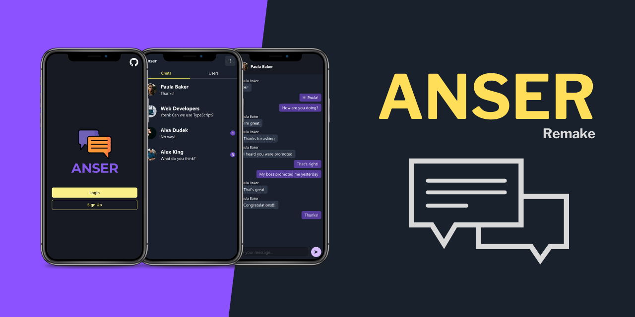 GitHub - LYoshi02/Anser-Remake: Anser es una aplicación web de ...
