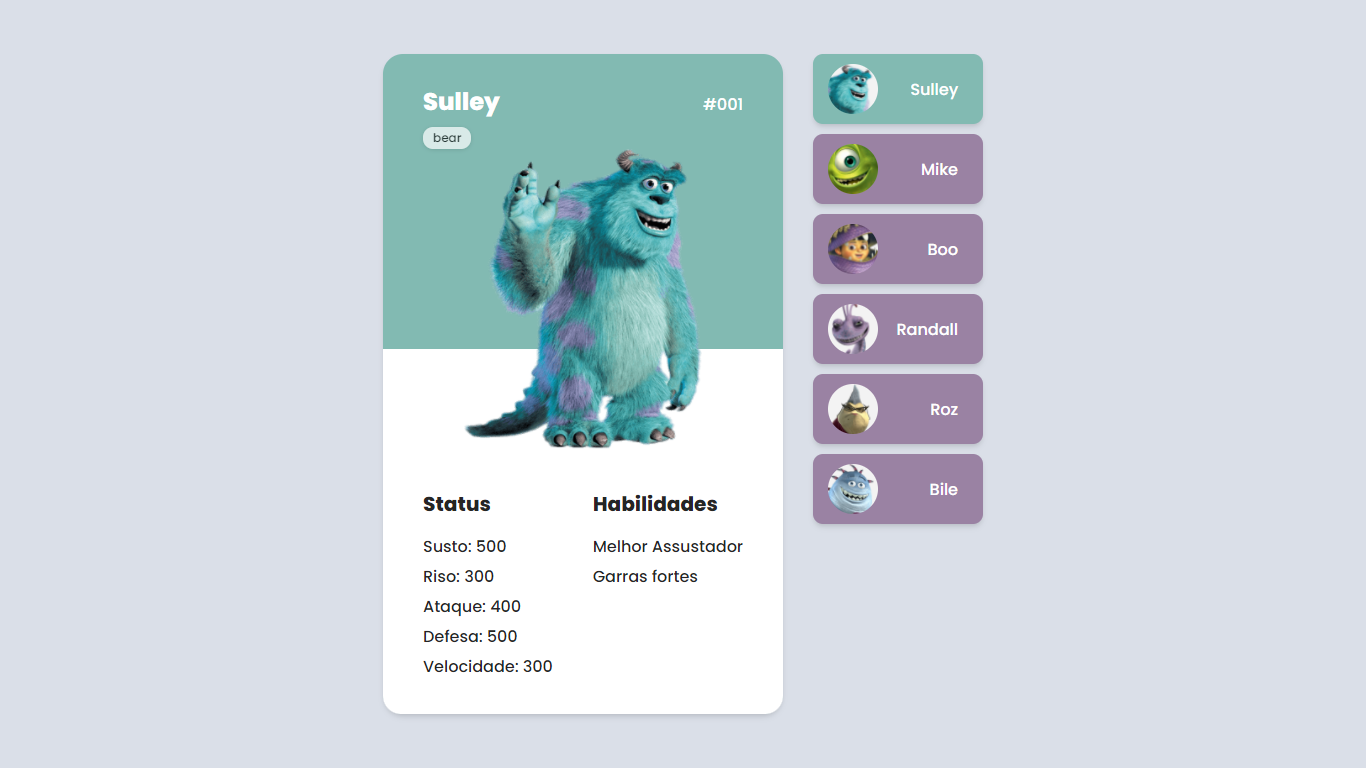 GitHub - christiancambruzzi/monsters-cards