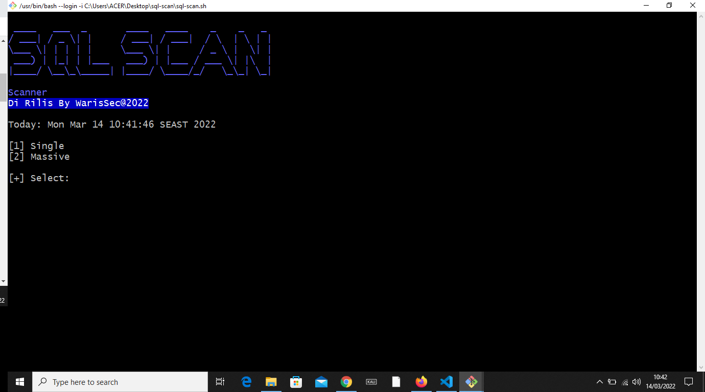 GitHub - WarisSec/Sql-Scan