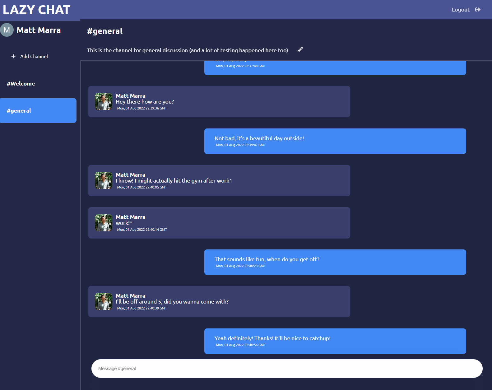 Github Mattwmarra Firebase Chat