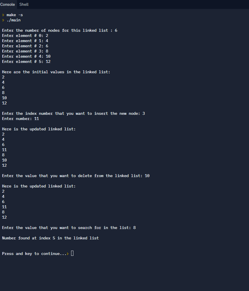 GitHub - veronicapichay/Singly-Linked-List-Maker: Creates linked list ... GitHub - veronicapichay/Singly-Linked-List-Maker: Creates linked list ...