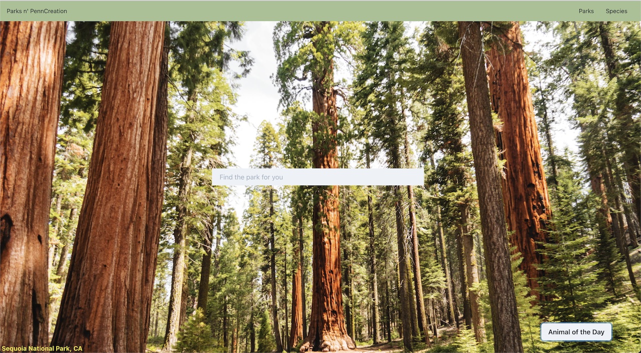 GitHub - Dustin-Fang/parks-and-penncreation: Database and Website for ...