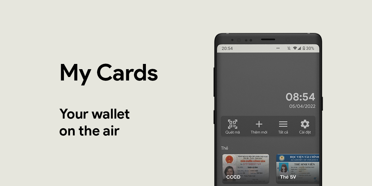 GitHub - inusedname/My-Cards: Học Java và đá ngang một tí Android