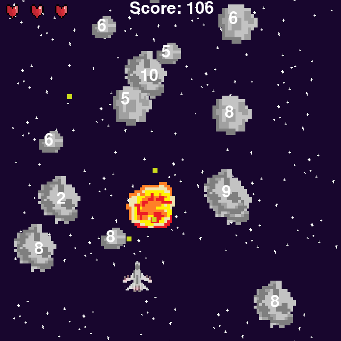 GitHub - N3moAhead/Asteroids: An Asteroids game cause im bored at ...