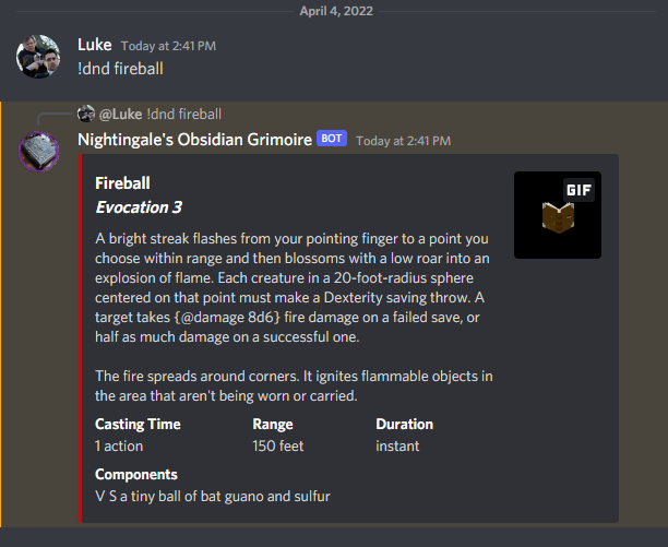GitHub - LukeSlater02/Discord-DnD-spell-fetch-bot: A discord bot that ...