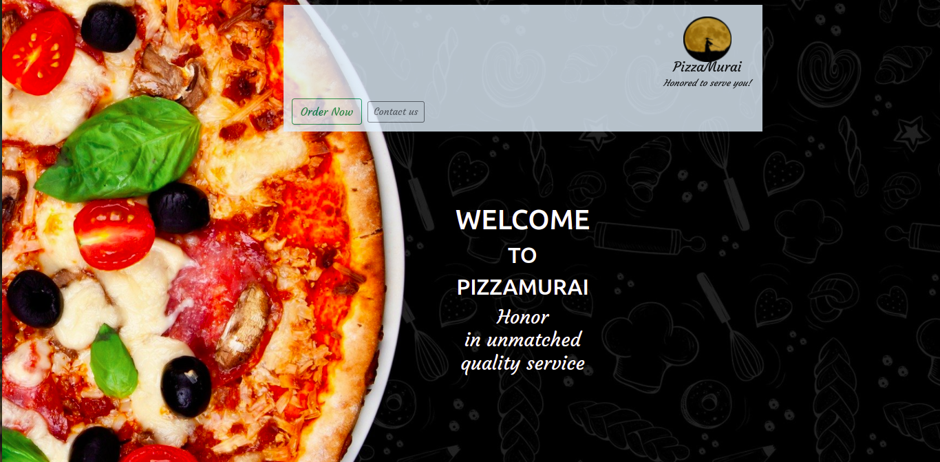 GitHub - benie254/pizza: This repo creates a landing page for a Pizza ...