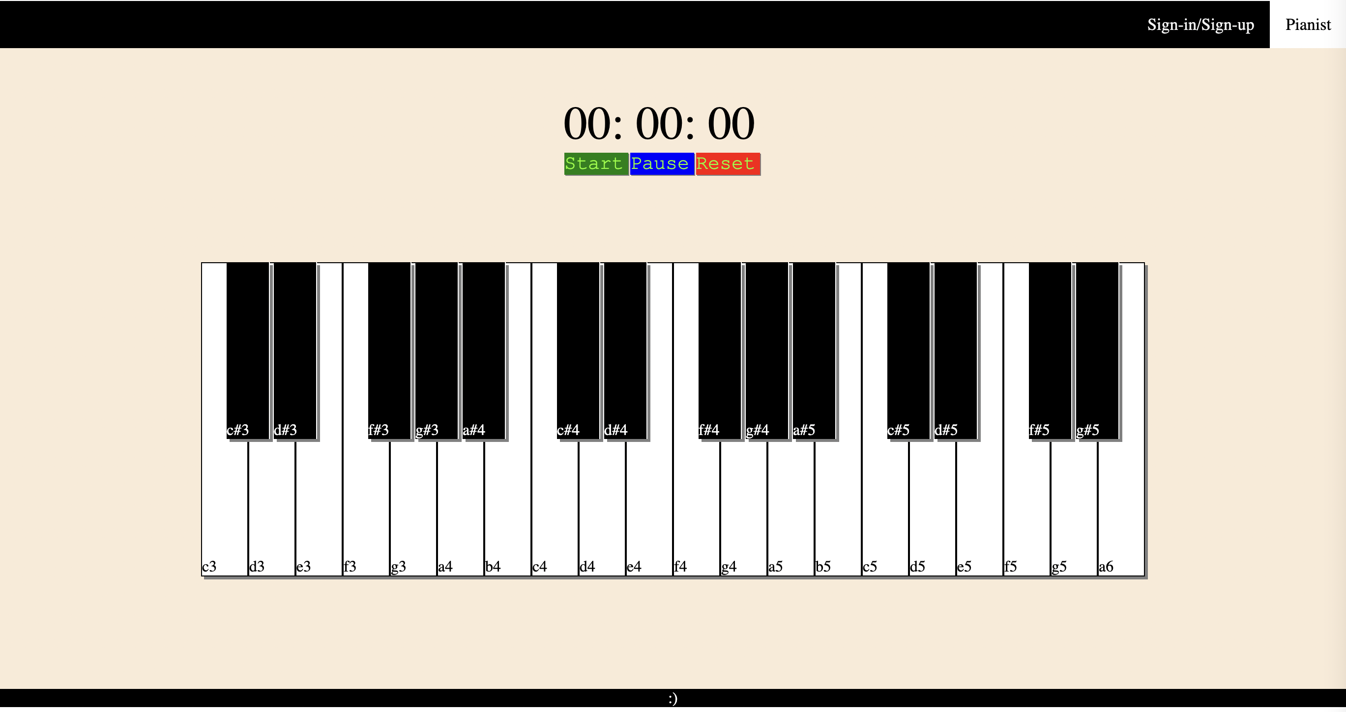 GitHub - digvijayyanand/webpiano: Web Piano