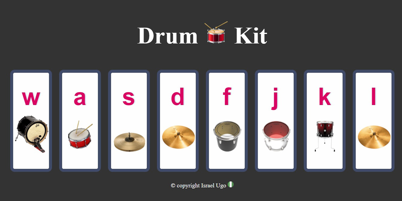 GitHub - Israel-2k19/Drumkit-Website