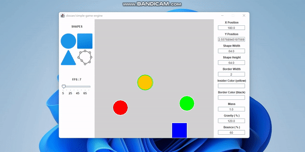 Simple game engine A Java Repository From Cbozan Cbozan