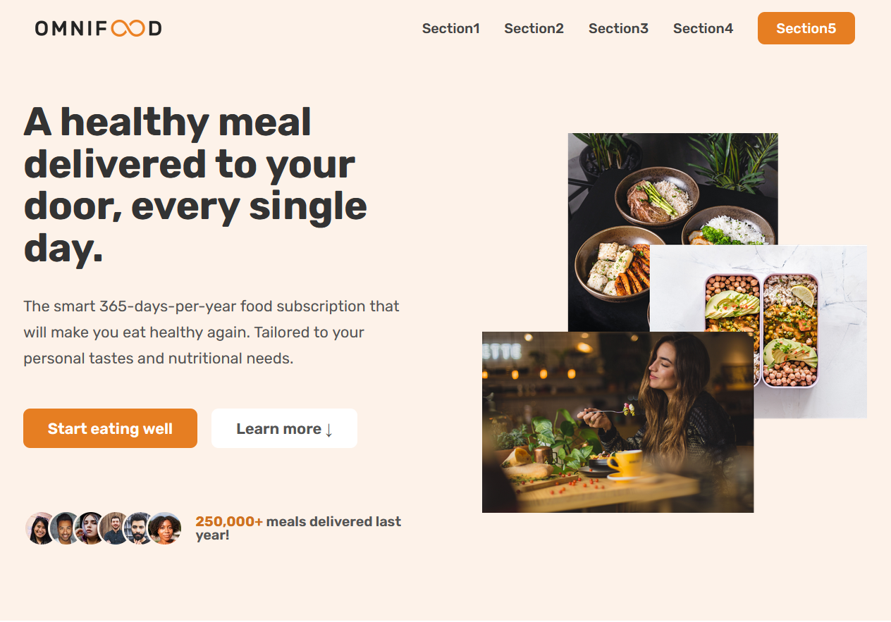 GitHub - Dstnvidrn/omnifood: Custom meal plan subscription