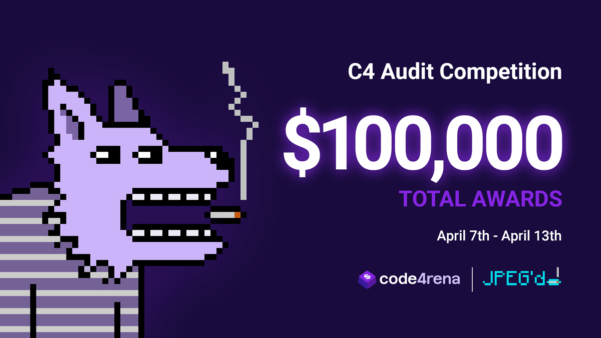 GitHub - code-423n4/2022-04-jpegd-findings