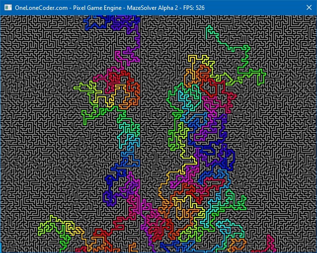 GitHub - TediusTimmy/MazeDemo: A maze program that plays itself