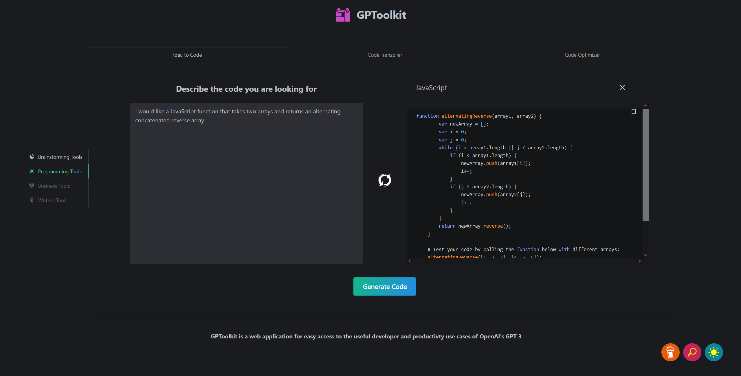 Github Mdatzgptoolkit This Is My Personal Nextjs Tool For Sandboxingtesting Gpt 3 Prompts