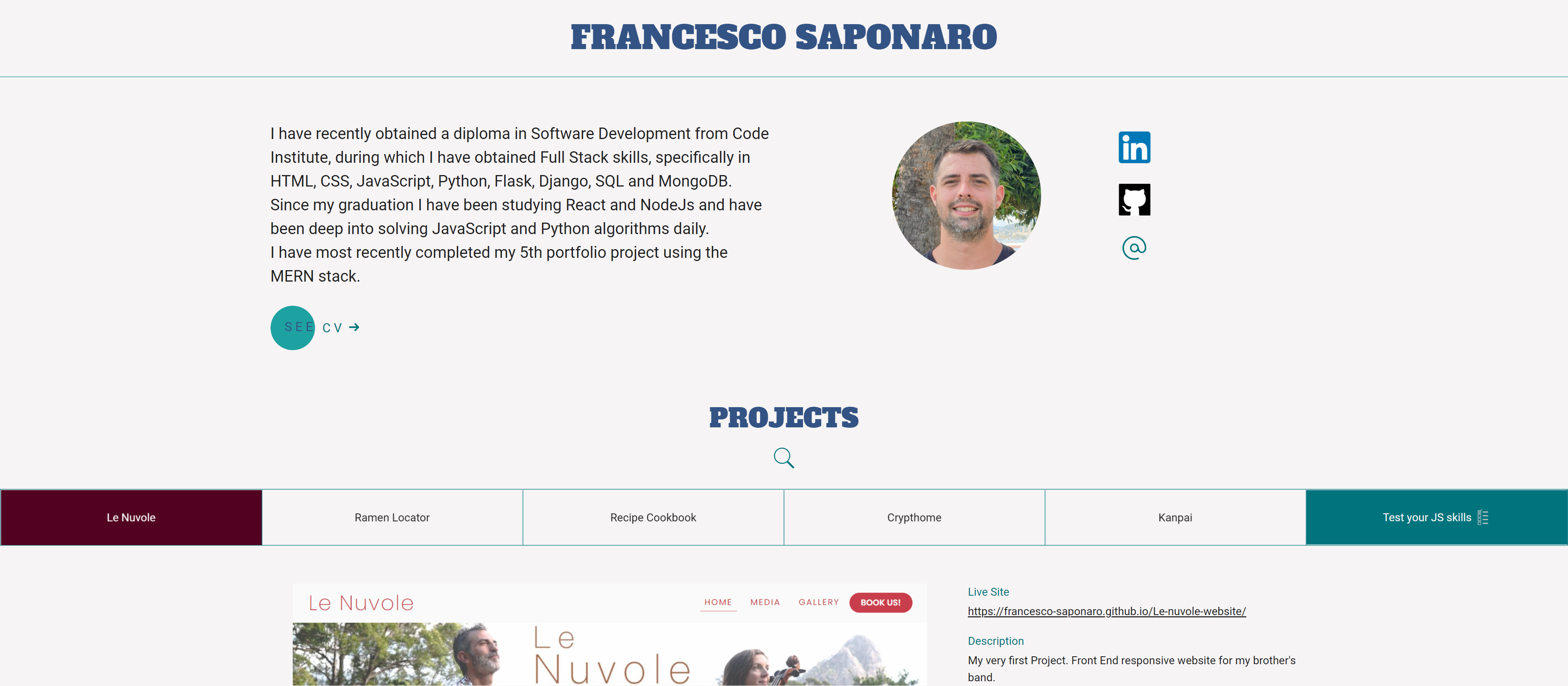 GitHub - francesco-saponaro/fran-portfolio