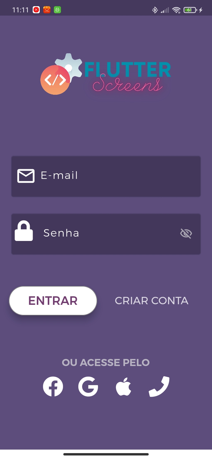 GitHub - adv7dev/flutterScreens_loginpage1: Esse projeto foi desenvolvido para uso gratuito.